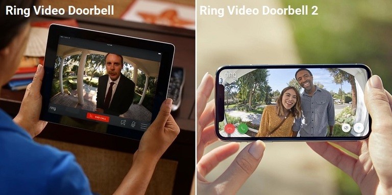 Ring Video Doorbell vs Doorbell 2 - Differences Explained